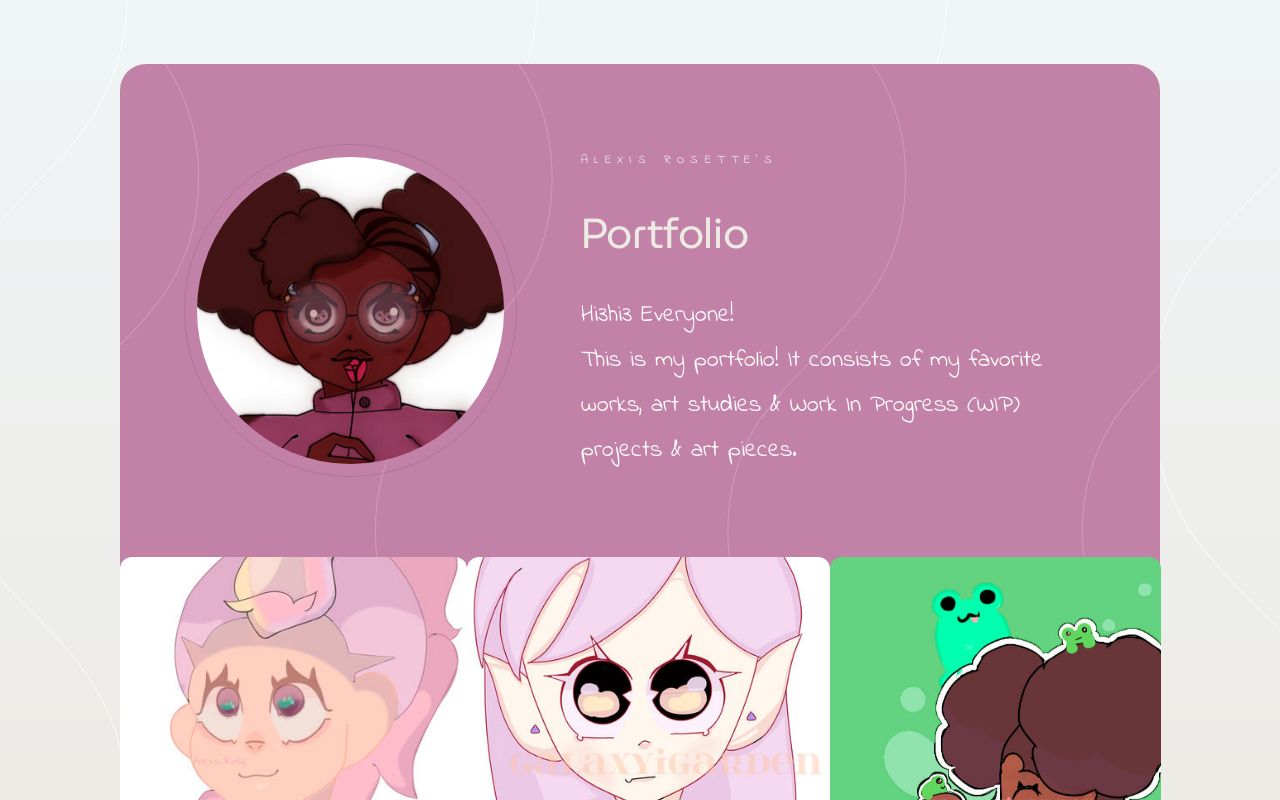 Alexis Rosette Portfolio